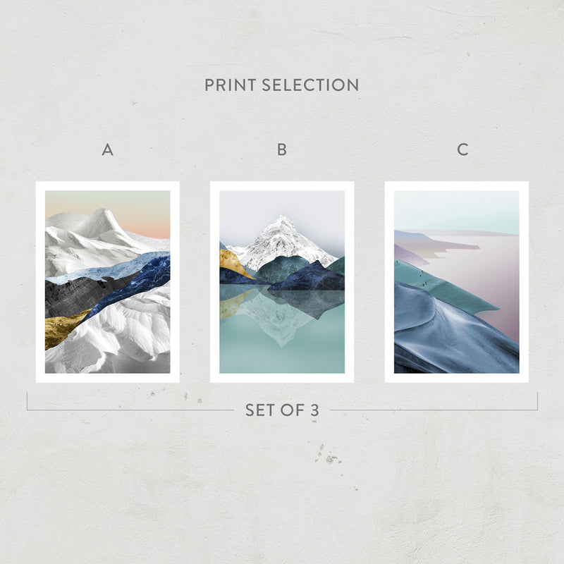 Frozen Pastel Print - Nomadic Fabrics