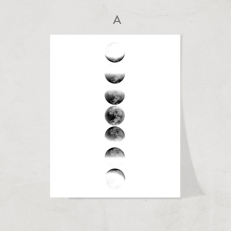 Moon Phase Print - Nomadic Fabrics