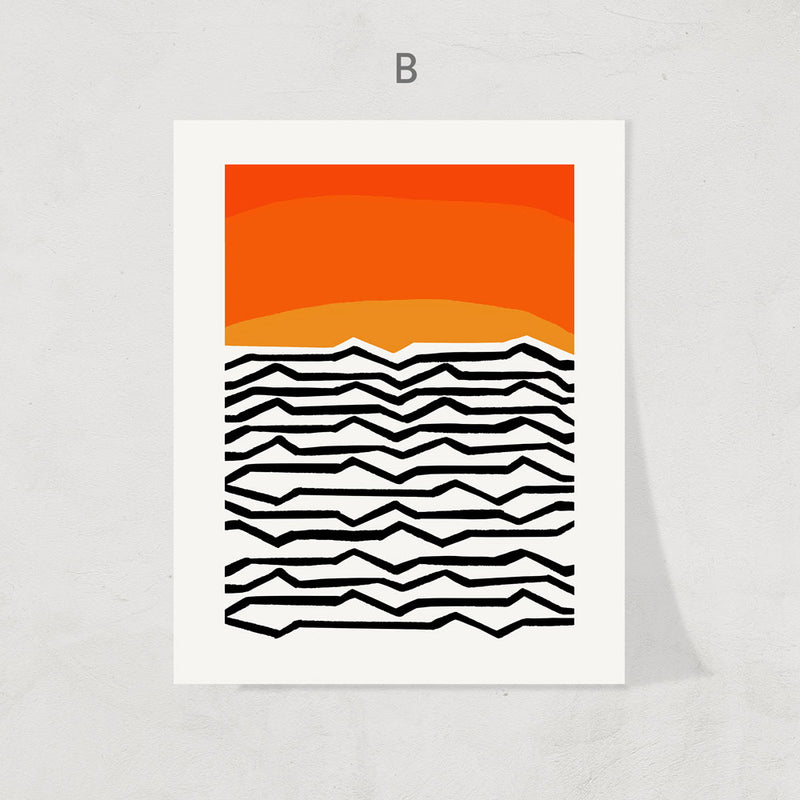 Nordic Abstract Print Collection - Nomadic Fabrics