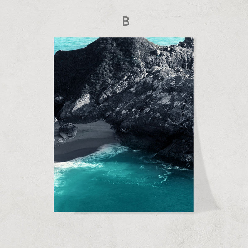 Panoramic Coast Print - Nomadic Fabrics