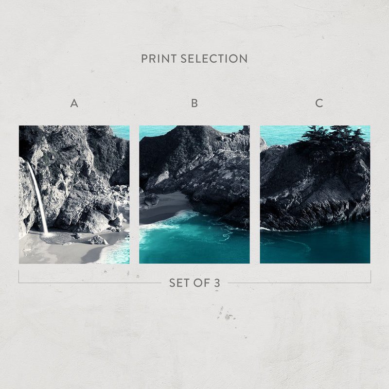 Panoramic Coast Print - Nomadic Fabrics